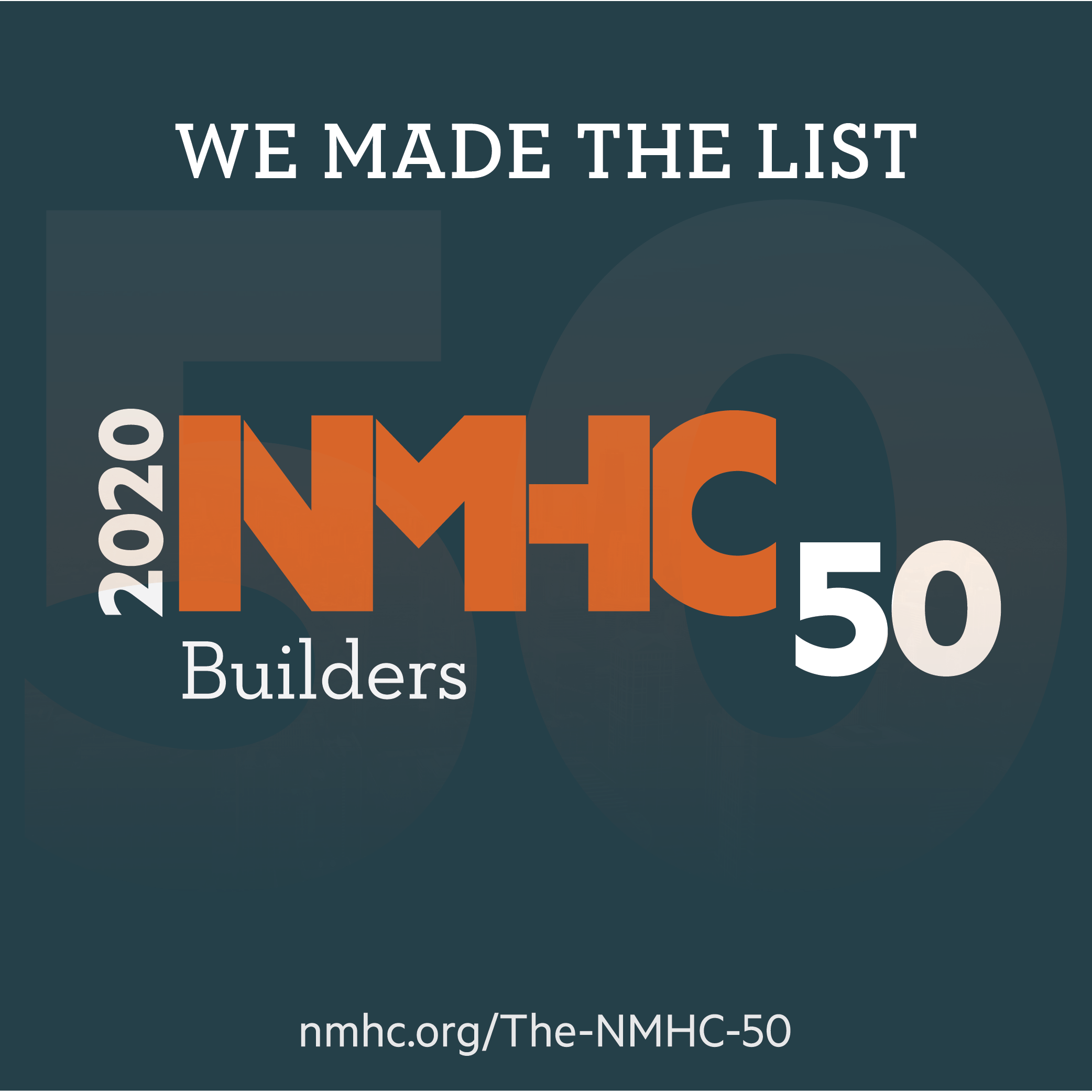 NMHC | 2020 NMHC 50 Media Toolkit